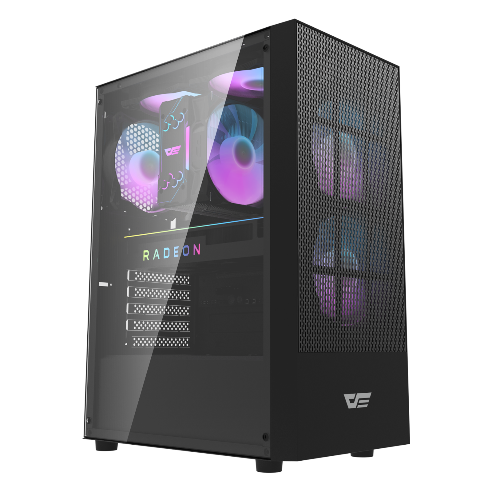 Vỏ case máy tính DarkFlash A290 (Mid Tower/ Màu Đen)
