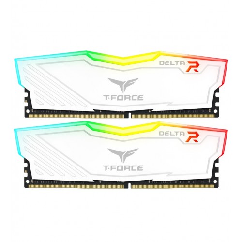 Ram TeamGroup Delta 16GB, DDR4, 3200 Mhz, White