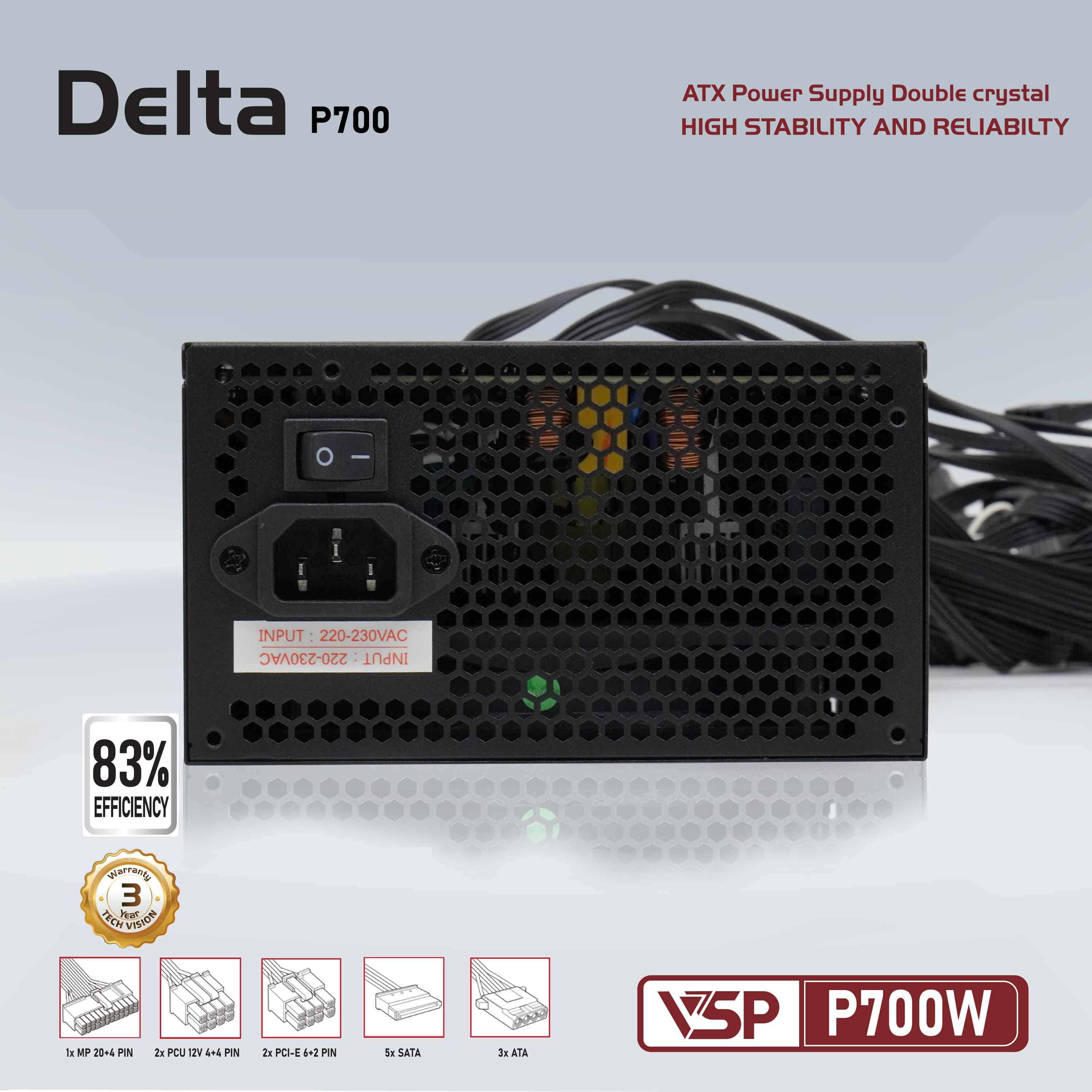 Nguồn VSP Delta P700W