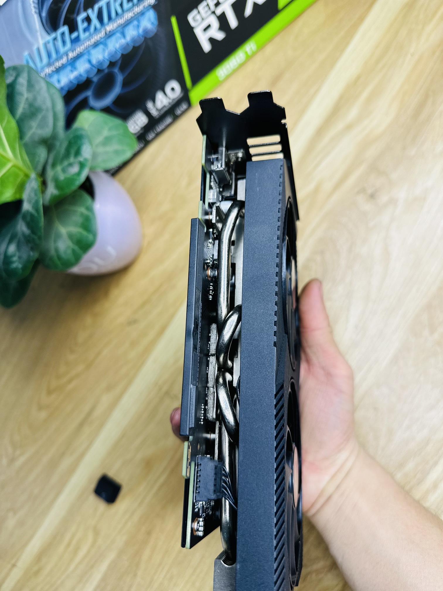 Card màn hình ASUS DUAL GeForce RTX 3060 Ti V2 MINI 8GB GDDR6