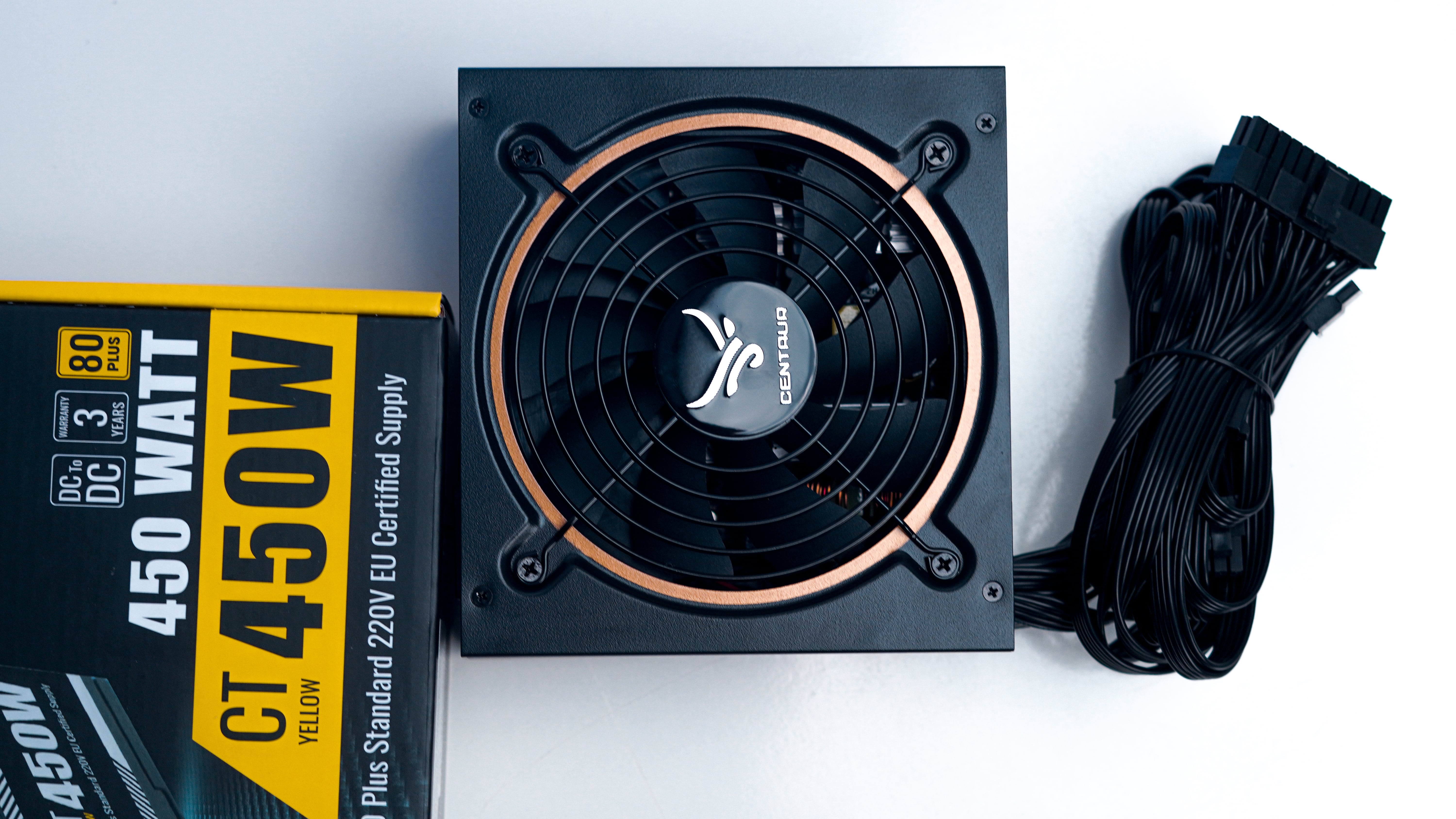 Nguồn Centaur CT450W Yellow 80 Plus