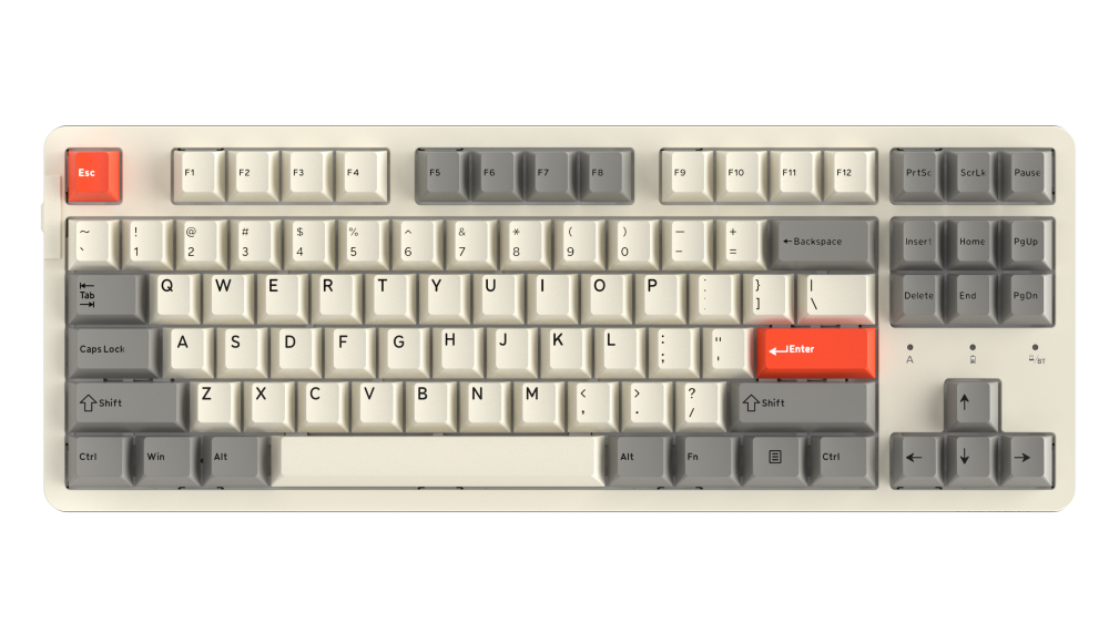 Bàn phím cơ DareU EK87 Pro Triple Mode Proto Dream switch