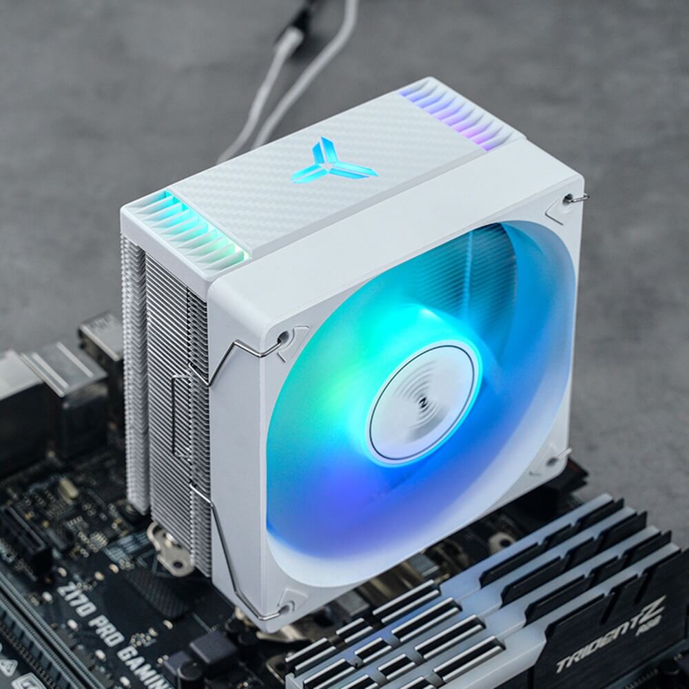 Tản Nhiệt Khí JONSBO CR-1000 EVO WHITE (Color RGB)