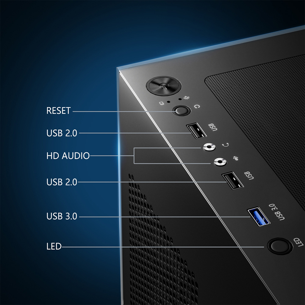 Vỏ Case KENOO ESPORT MK200 Black