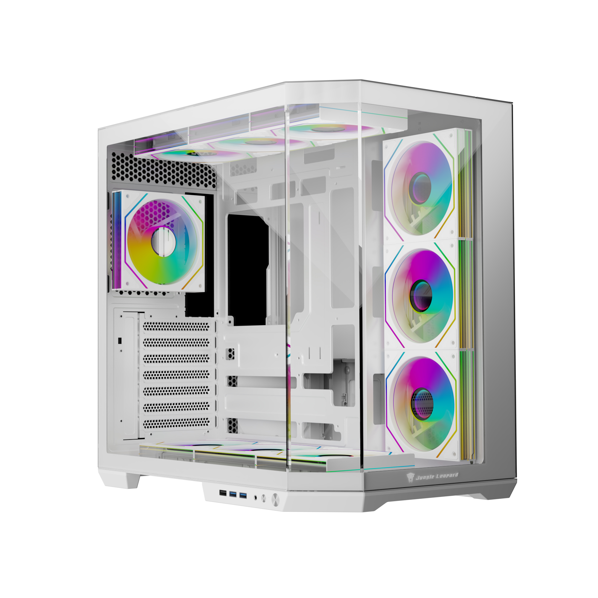 Vỏ Case Jungle Leopard AS-01 White