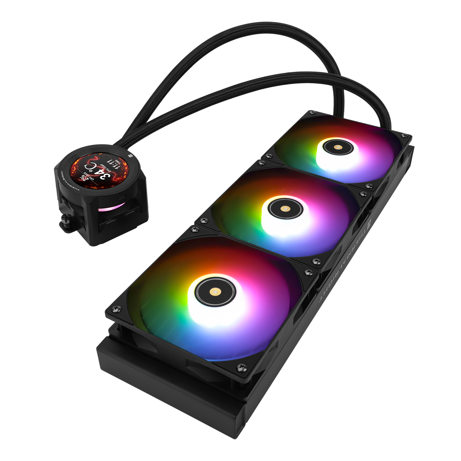 Tản Nhiệt Nước AIO Thermalright Core Vision 360 Black ARGB