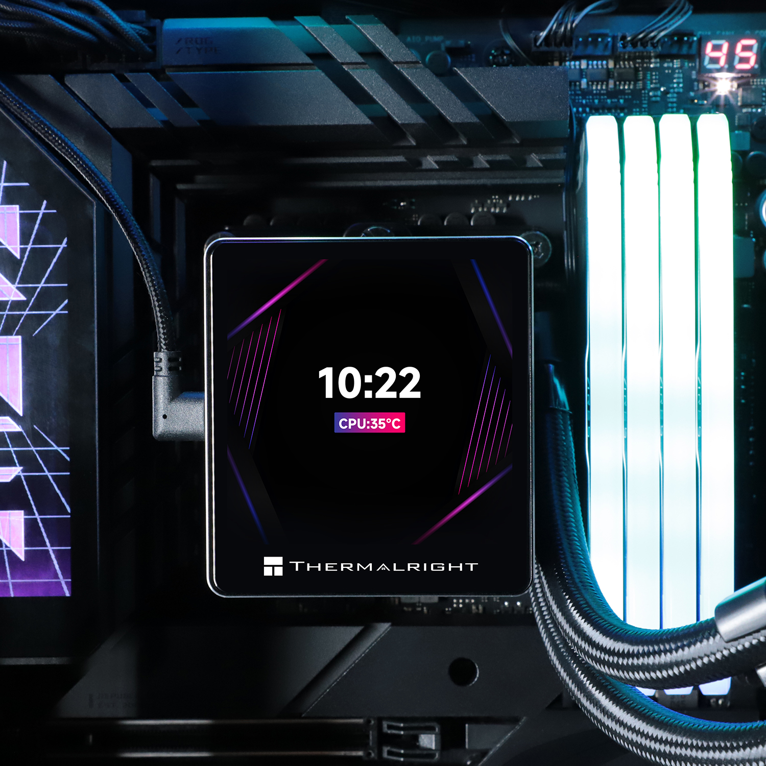 Tản nhiệt nước Thermalright Grand Vision 360 Black ARGB