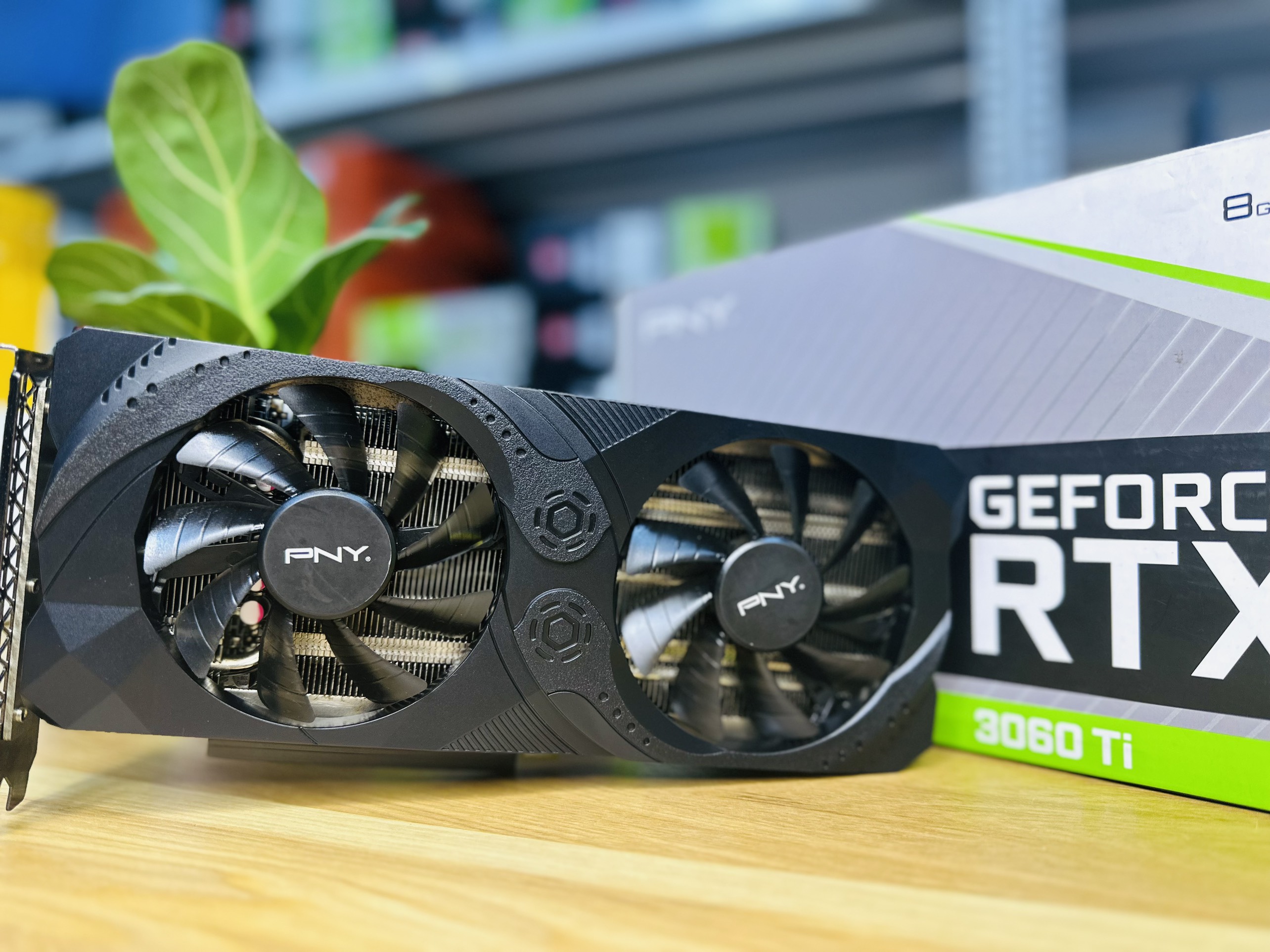 Card màn hình PNY GeForce RTX 3060 Ti 8GB Dual Fan