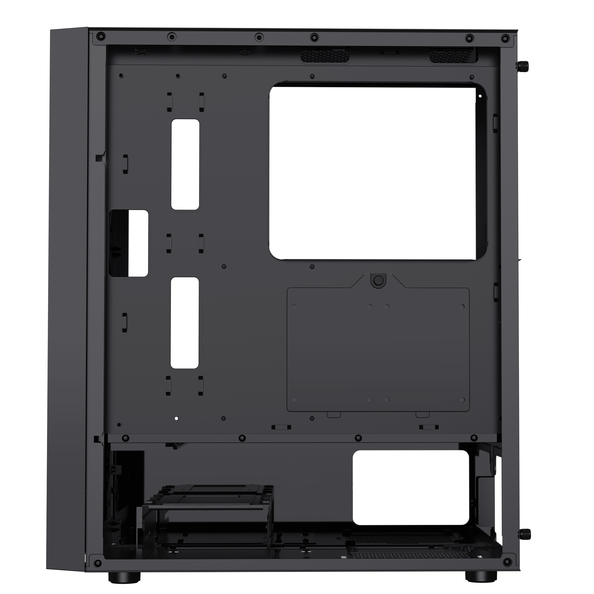 Vỏ Case VITRA Saphira NX16 E-ATX Black (3 Fan RGB)