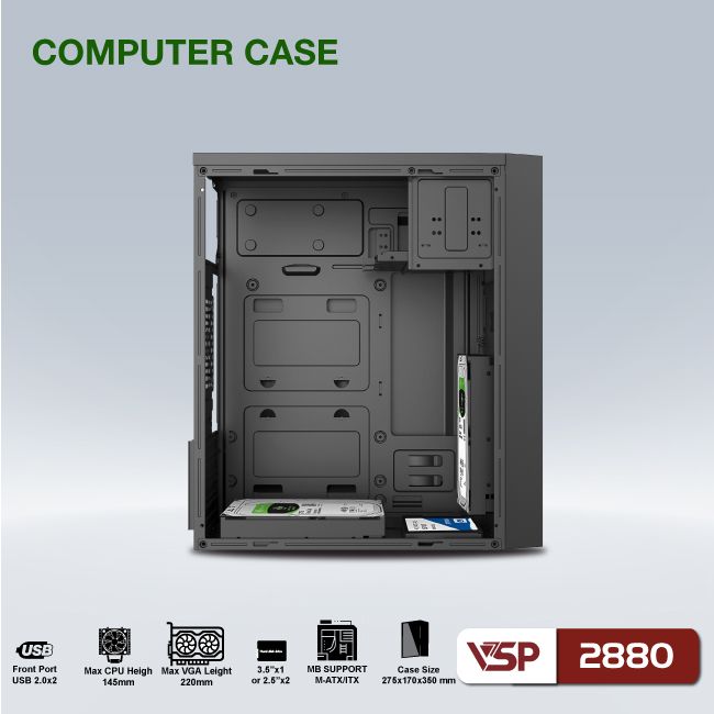 Vỏ case VSP 2880